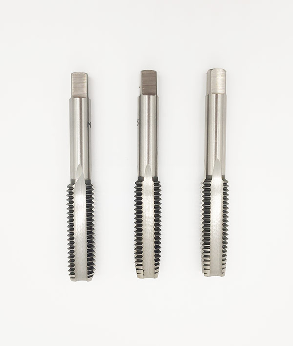 Hand Tap Set, 3pcs Alloy Steel, M7-M24 Exporter China