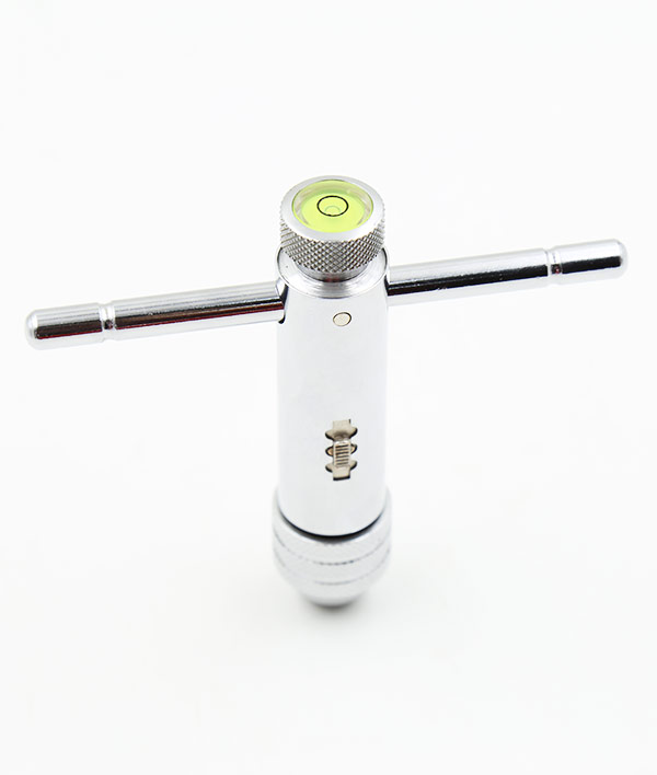 Custom Reversible Ratchet Tap Wrench with Level Vial, Short and Long